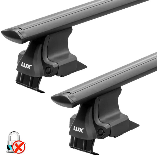 Багажник на крышу D-LUX 1 для AUDI 200 / Ауди 200 универсал 1983-1990 гладкая крыша 130см ...