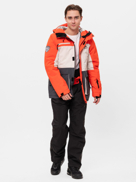 Комплект верхней одежды Мужской BOSECK Капюшон, Манжеты Зима, размер 56 Вечерний/праздничный ...