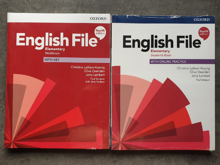 Комплект English File Elementary 4-th edition: Student's Book and ...
