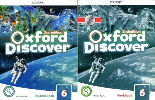 Oxford Discover 6 КОМПЛЕКТ Учебник+Тетрадь+CD - купить с доставкой по ...