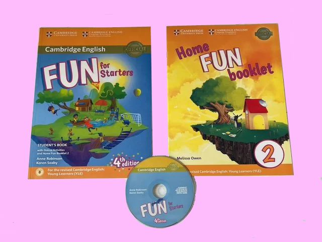 FUN for Starters КОМПЛЕКТ Учебник+Буклет+QR-код+CD (4 издание ...