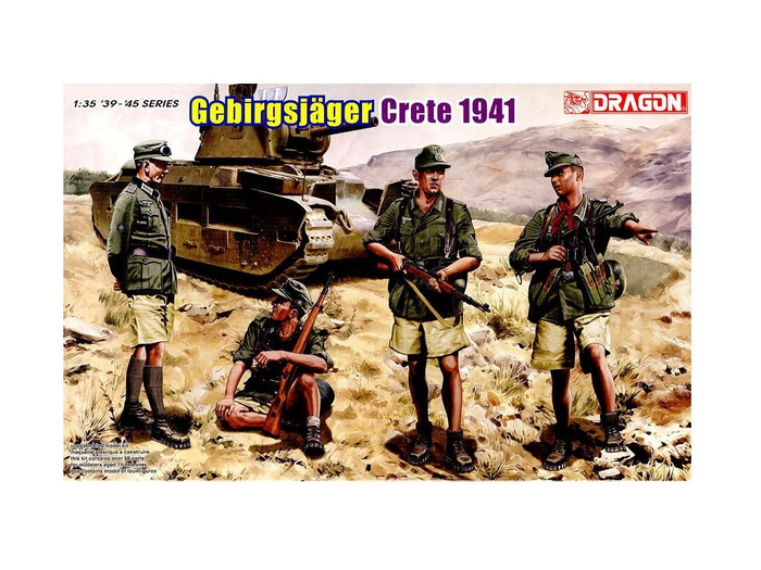 6742 Dragon Немецкие горные стрелки. Греция 1941 г. (1:35) - купить с ...