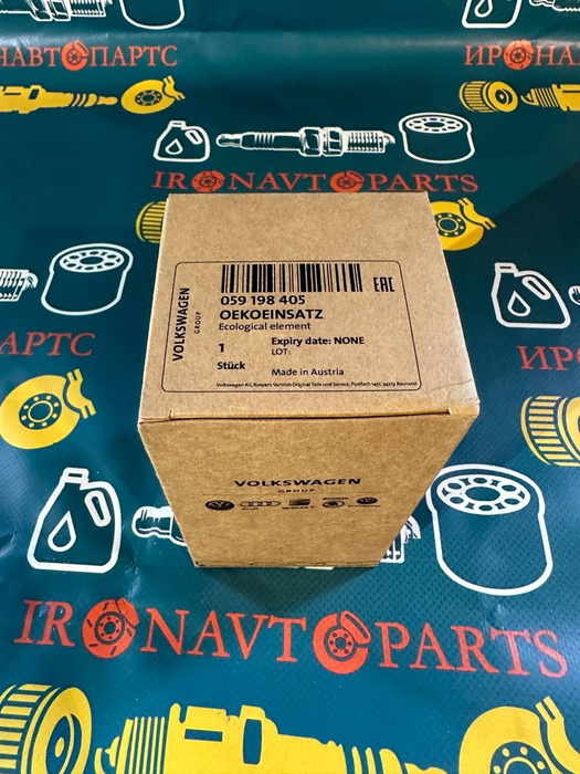Фильтр масляный Autoparts Фильтр Масленый VAG арт. '059198405 - купить ...