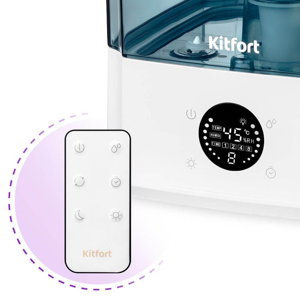 Увлажнитель воздуха Kitfort КТ-2876 - купить с доставкой по выгодным ценам в интернет-магазине ...