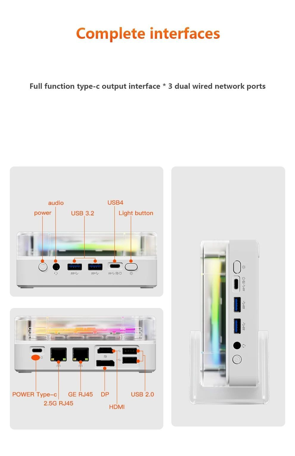 FIREBAT Мини-ПК (AMD Ryzen 9 7940HS, RAM 16 ГБ, SSD 512 ГБ, AMD Radeon ...
