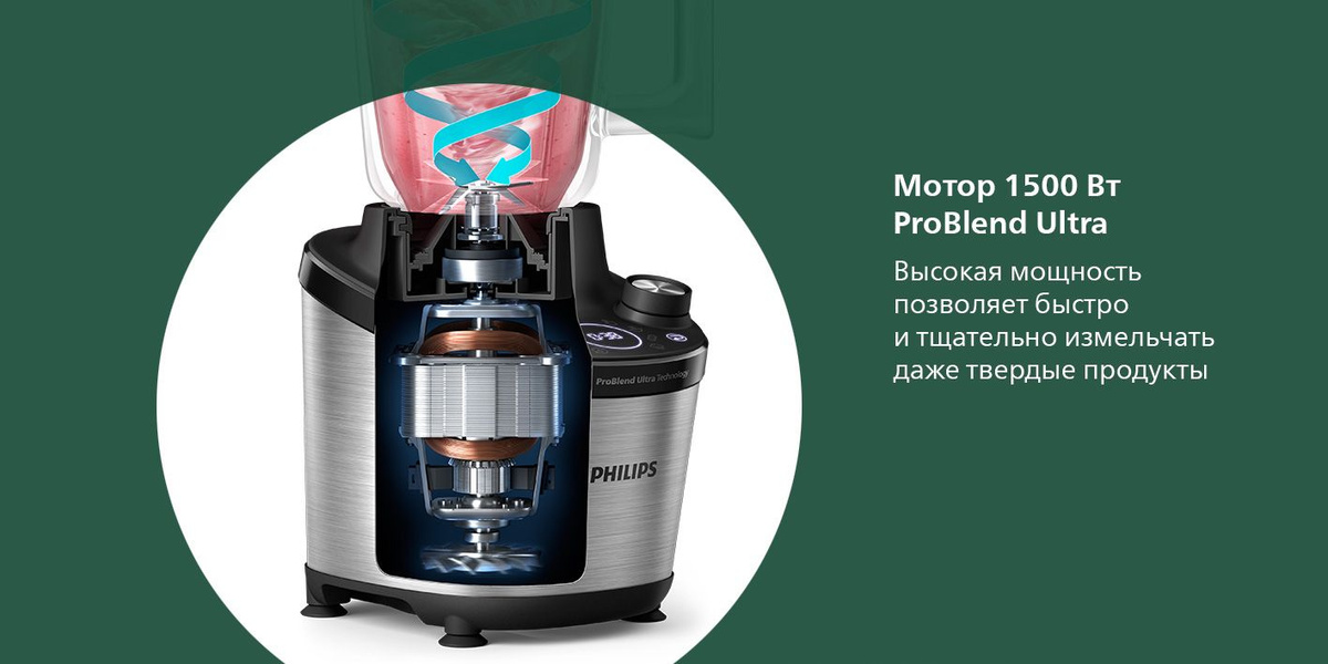 Блендер Philips HR3760/10 купить по низкой цене с доставкой в интернет ...
