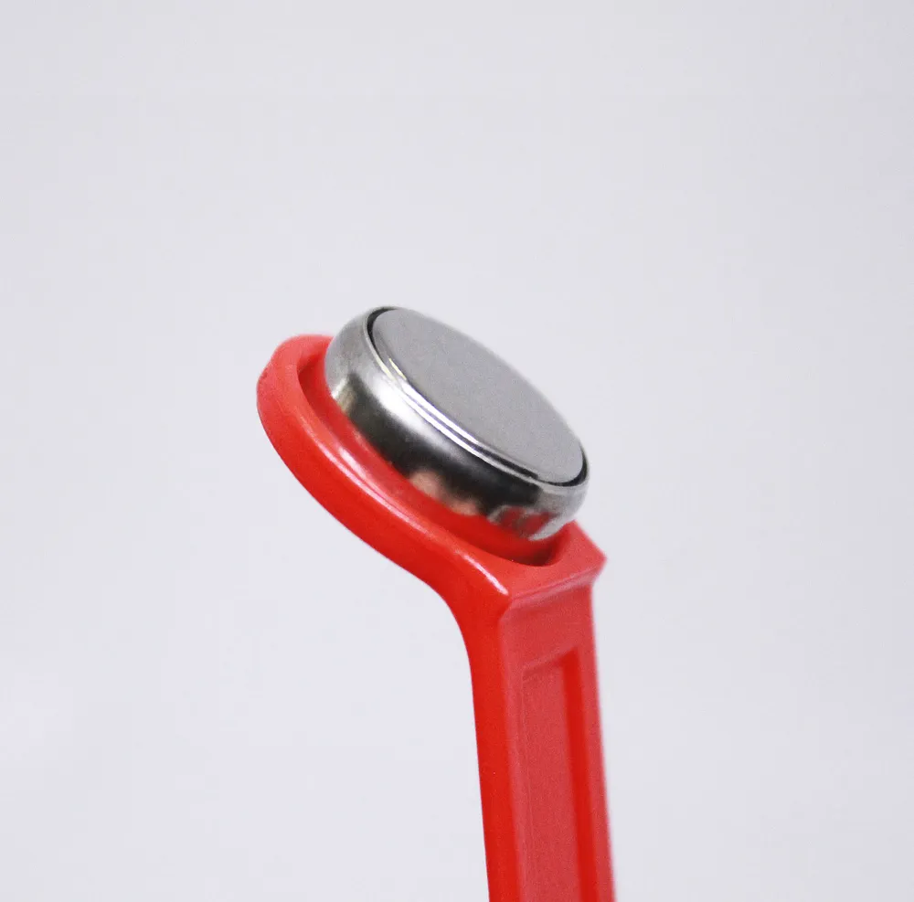 Электронный ключ для домофона RW1990 перезаписываемый (красный) 100 шт, заготовка-таблетка Touch ...