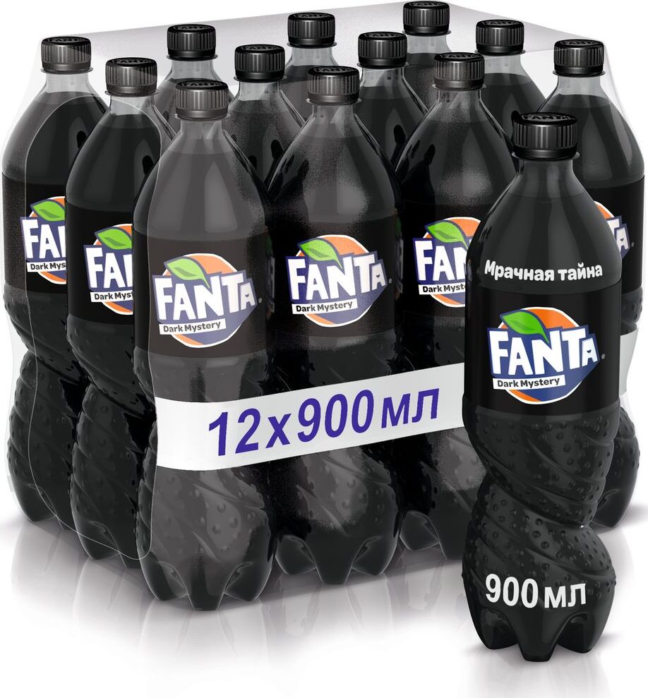 Газированный напиток Fanta Dark Mystery, 12 шт по 900 мл купить на OZON ...