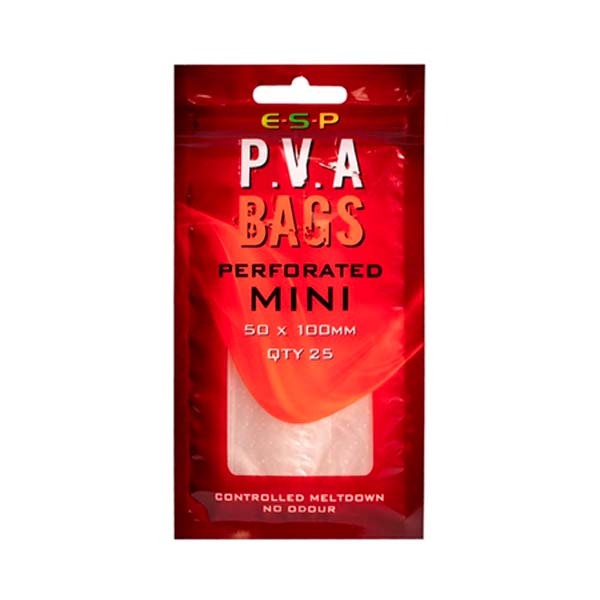 ПВА мешки ESP PVA Bag MK2 Perf Mini 50 х 100 мм, 25 шт. купить c ...