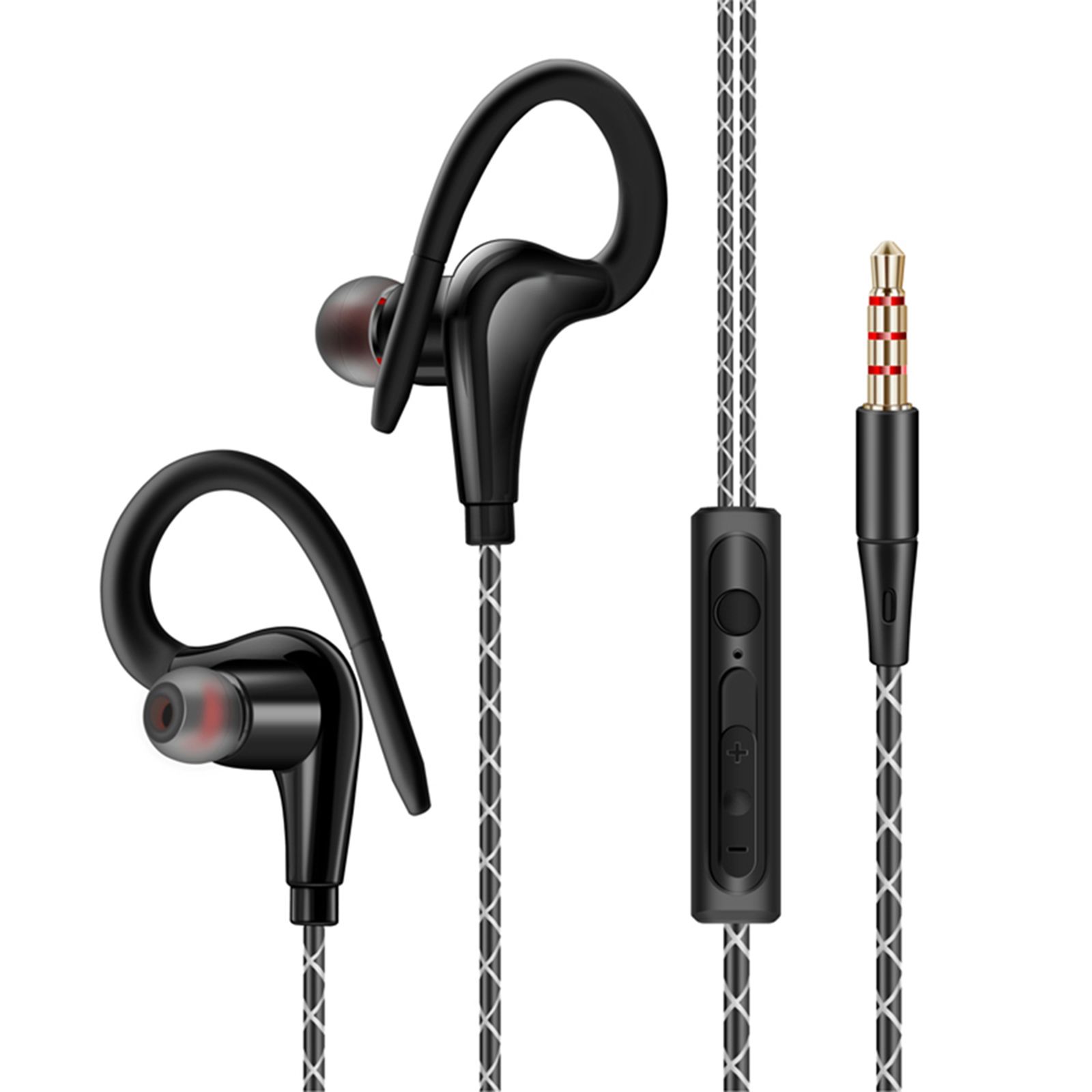 FONGE S760 Проводные водонепроницаемые наушники-вкладыши с креплением ...
