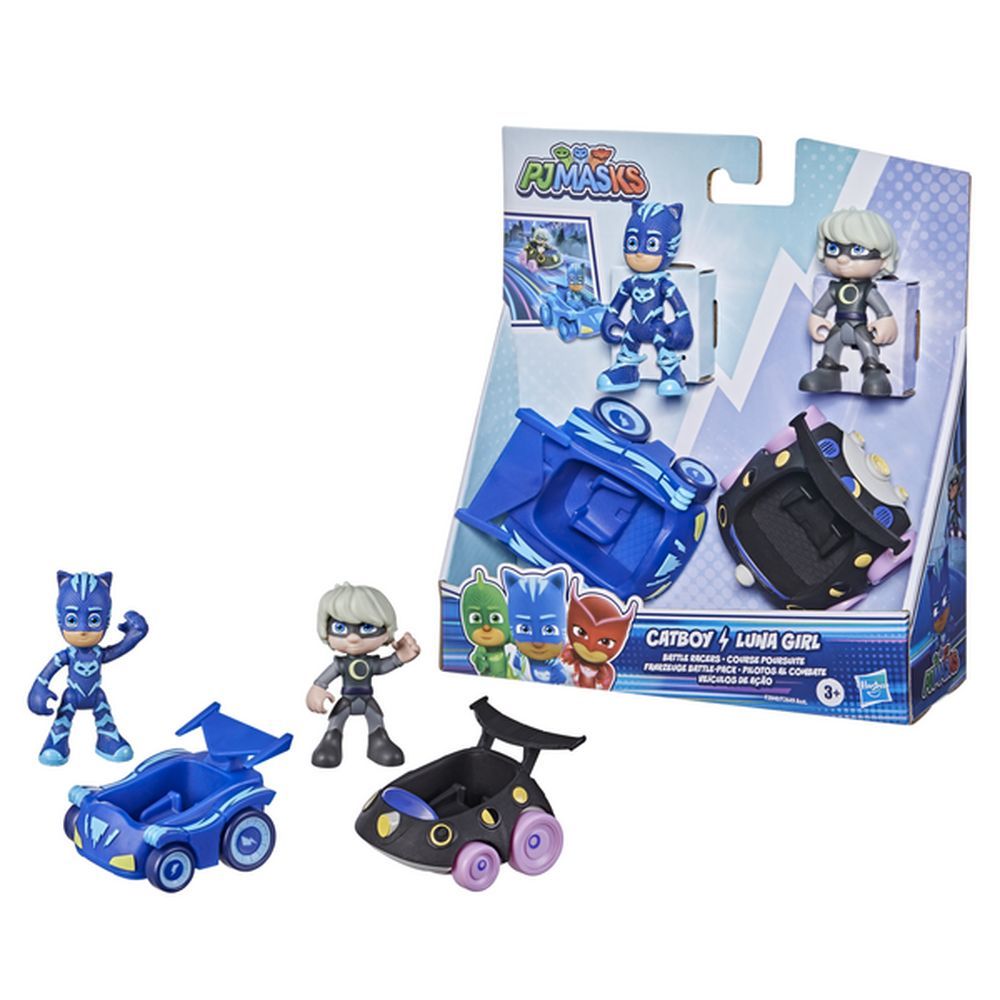 Hasbro Герои в масках PJ Masks Машинки героев Кэтбой и Луна F28405X0 ...
