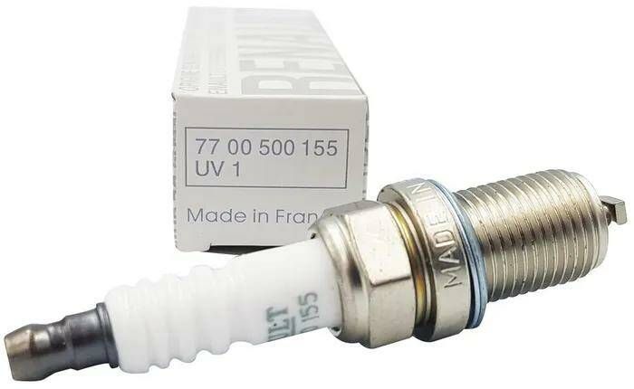 Комплект свечей зажигания Renault свеча-7700500155 (4) штук - купить по ...