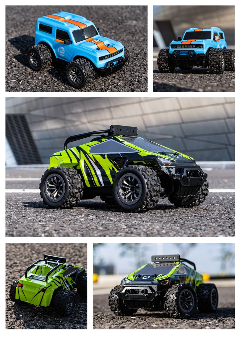 Четырехцветный скоростной автомобиль с дистанционным управлением, дрифт ...