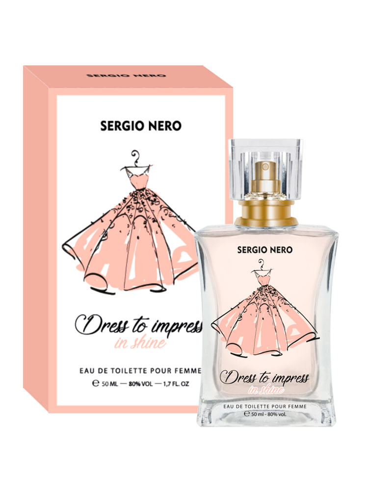 Sergio Nero/ Туалетная вода женская Dress to impress in shine 50мл ...