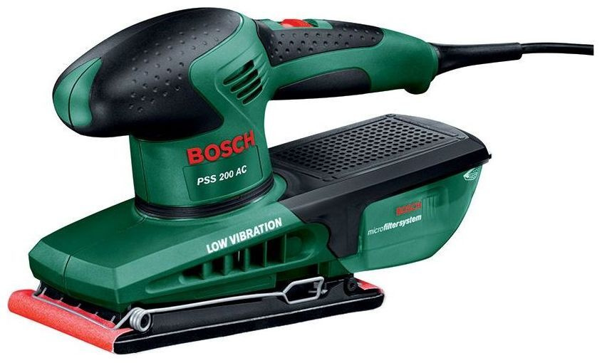 Шлифмашина вибрационная Bosch PSS 200 AC 0603340120 - купить по низким ...