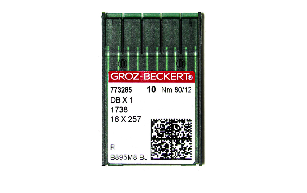 Игла Groz-beckert DBx1 № 80/12 100 шт. - купить с доставкой по выгодным ценам в интернет ...