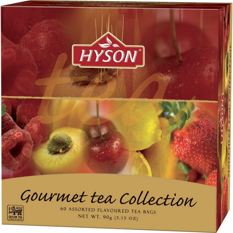 Чай HYSON черн. Gurmet Tea Collection 60 пак x 1.5гр/уп... - купить с ...