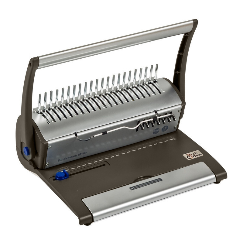 Брошюровщик ProfiOffice Bindstream M16 Plus, А4, 16л./450л., пл.пруж. - купить с доставкой по ...