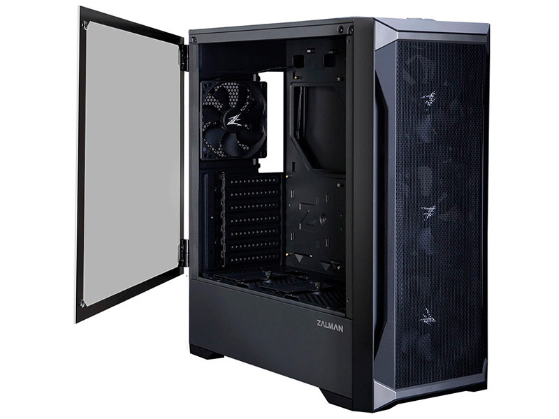 Корпус Zalman Miditower Z8 MS без БП - купить с доставкой по выгодным ...