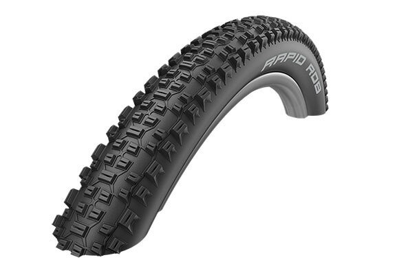 Покрышка велосипедная SCHWALBE 26x2.25 (57-559) RAPID ROB K-Guard B/B ...