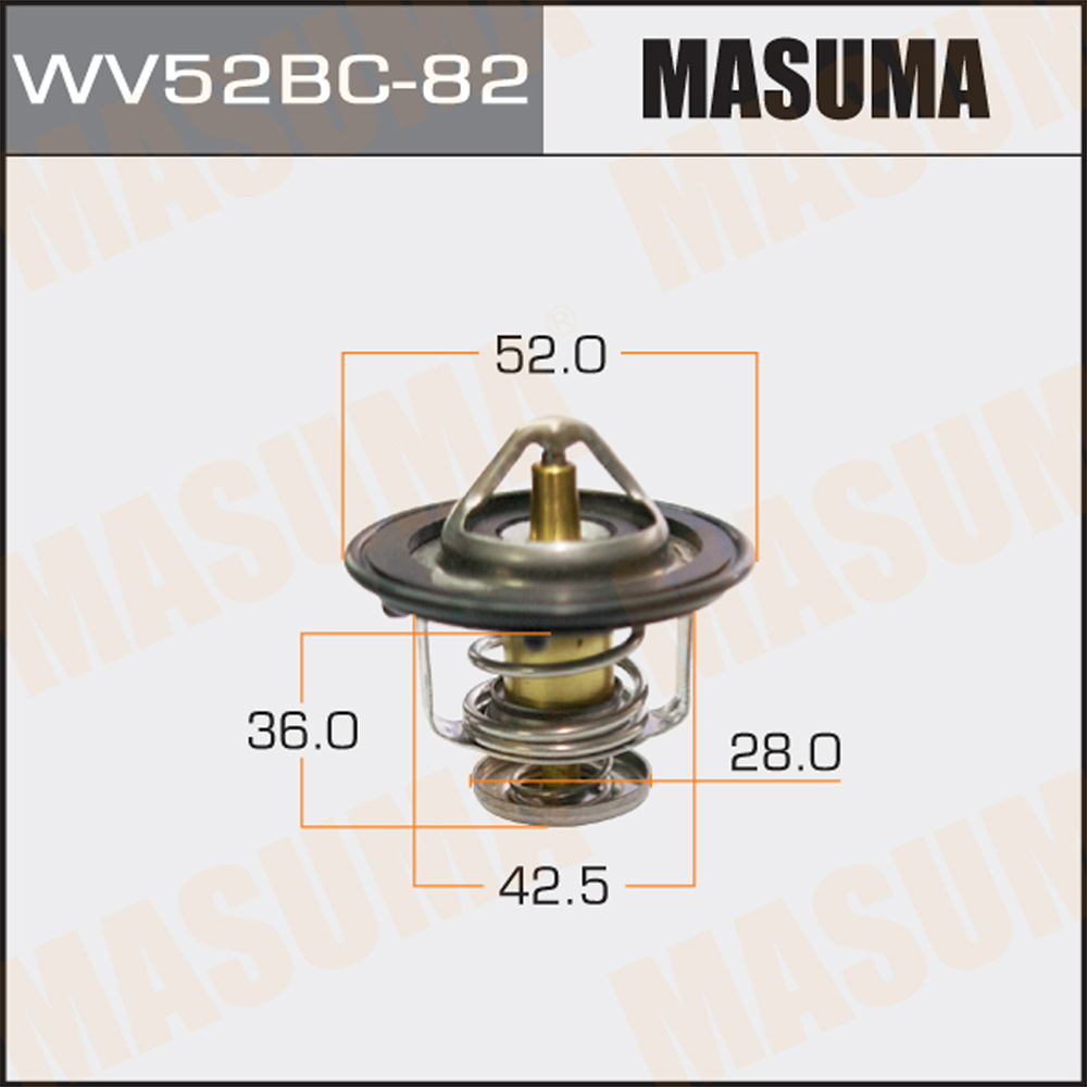 Термостат Masuma WV52BC-82 - Masuma арт. WV52BC82 - купить по выгодной ...