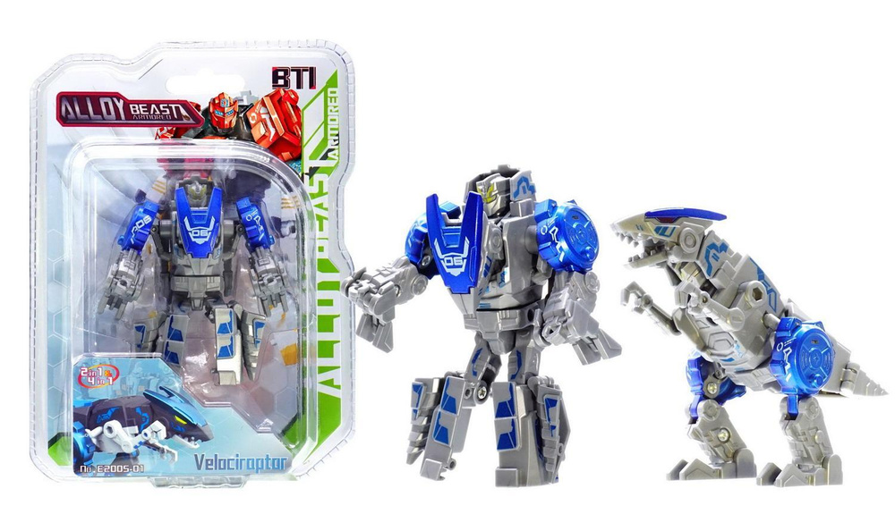 Робот-трансформер Junfa Динозавры Велоцераптор - купить с доставкой по выгодным ценам в интернет ...