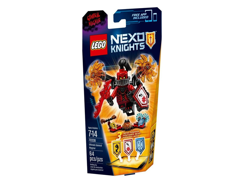 LEGO NEXO KNIGHTS 70338 Абсолютный генерал Магмар - купить с доставкой ...