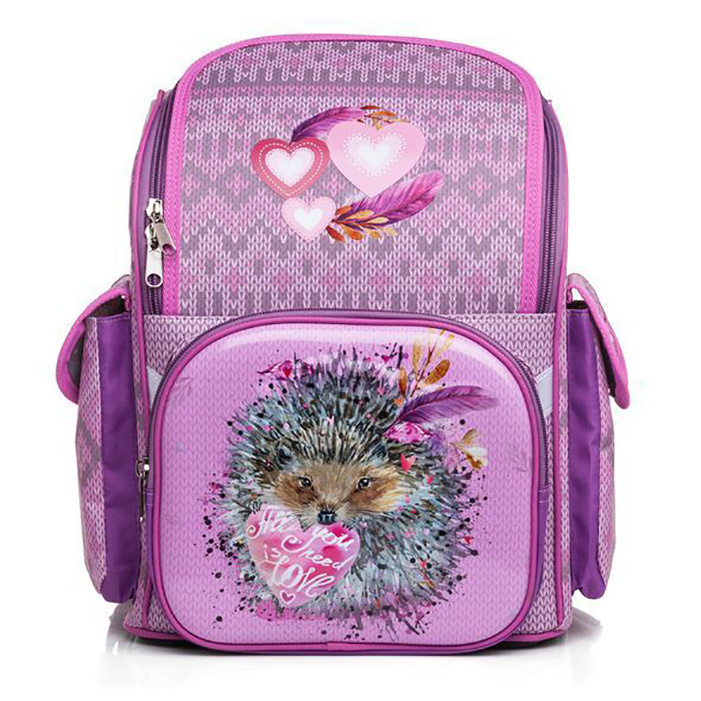 Рюкзак школьный для девочки, ранец с анатомической спинкой, модель ...