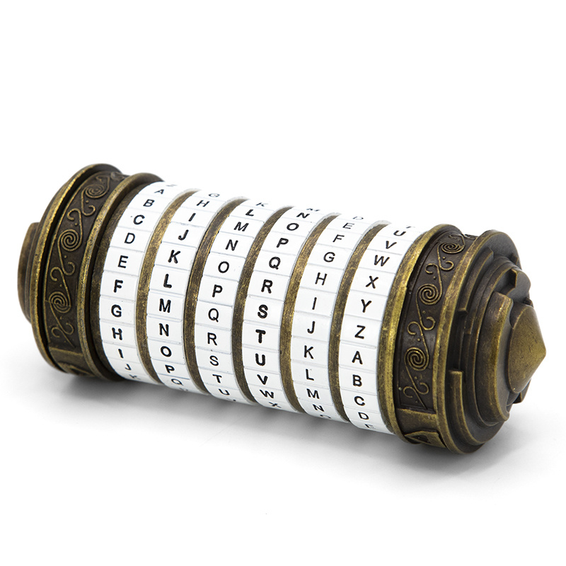 Головоломка Уникальная Металлическая Da Vinci Cryptex White - купить с ...