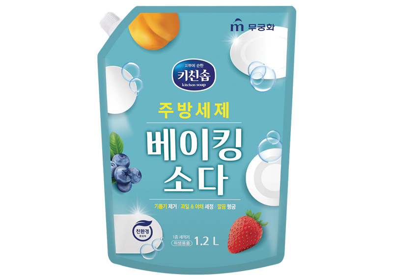Mukunghwa Жидкость для мытья посуды, овощей и фруктов Kitchen soap ...