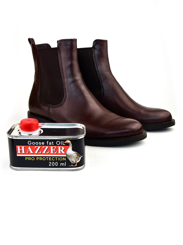 Гусиный жир / Пропитка для обуви, кожи водоотталкивающая, смягчающая ...