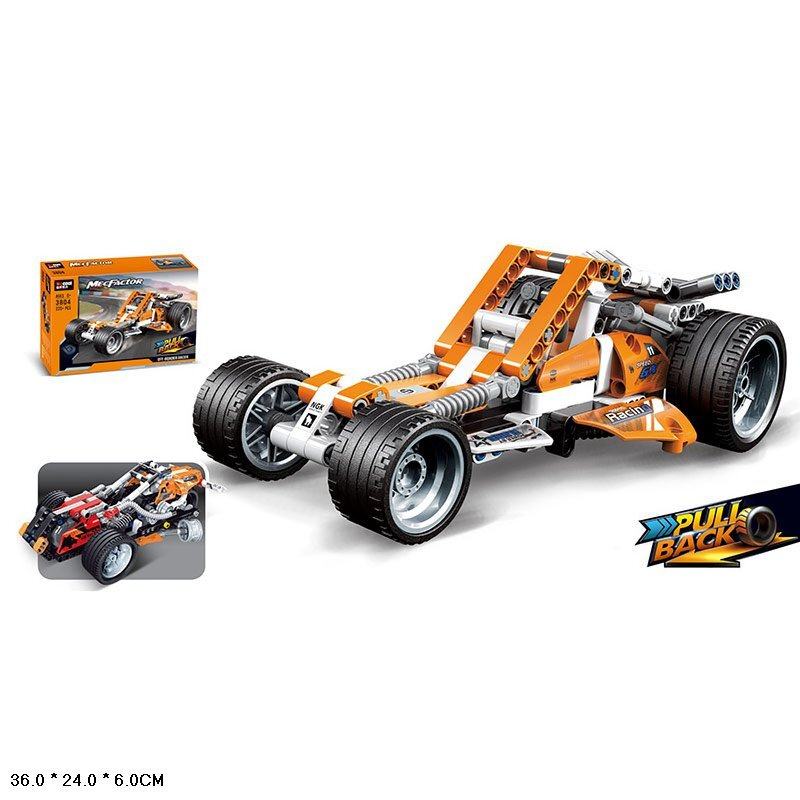 Конструктор Jisi bricks (Decool) MecFactor 3804 Внедорожный гонщик ...