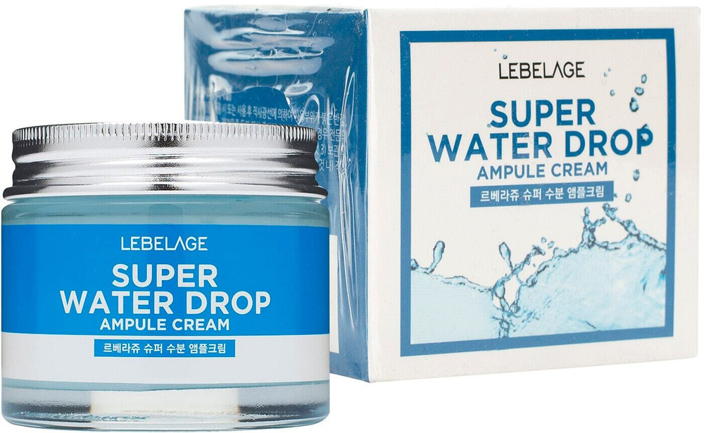 Lebelage / Крем для лица Lebelage Super Water Drop Ампульный ...