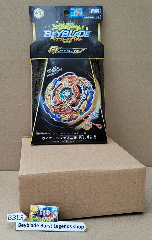 Волчок и лаунчер бейблэйд Wizard Fafnir B139 Takara Tomy Beyblade Burst ...