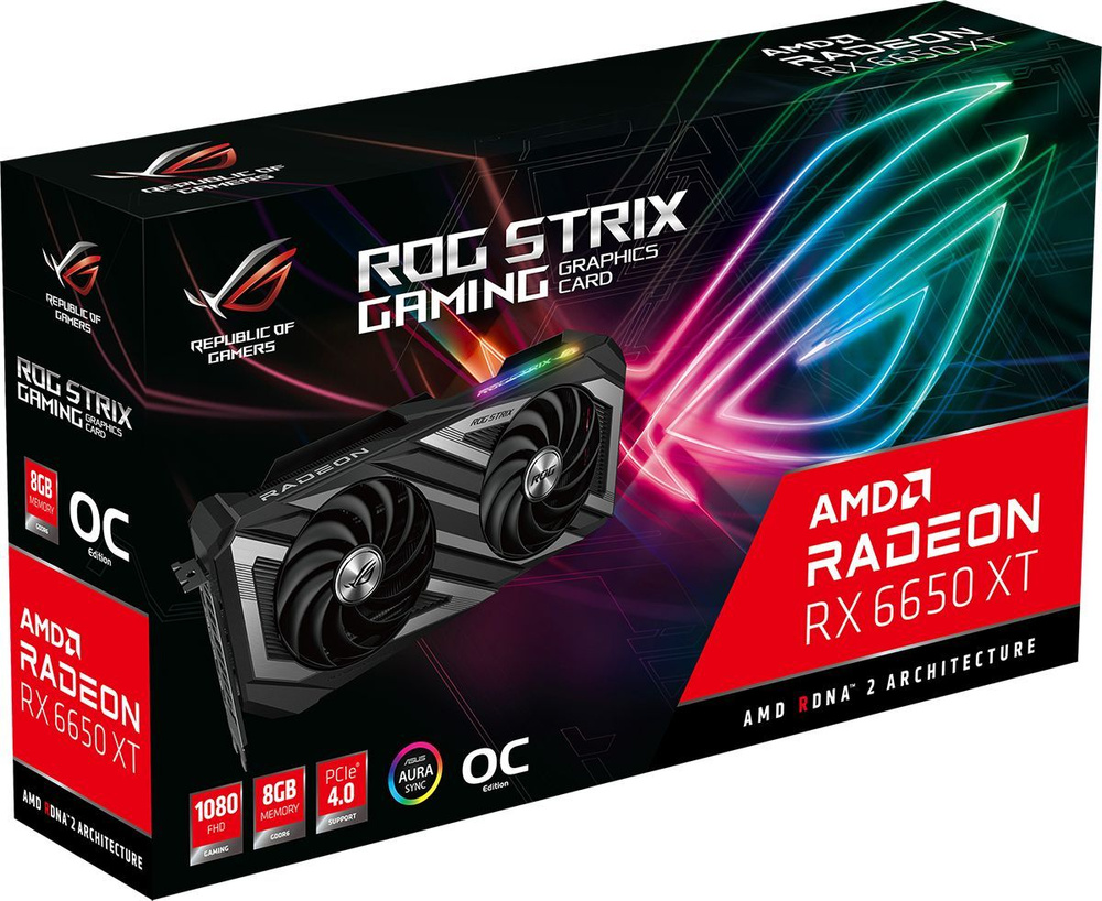 Видеокарта ASUS Radeon RX 6500 XT, 8 ГБ GDDR6, GDDR6 - купить по низким ...