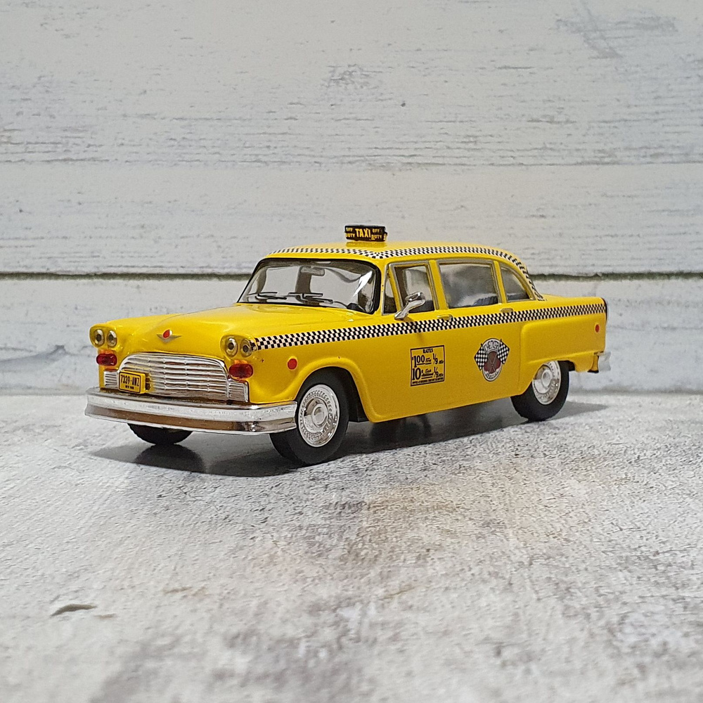 Checker Marathon New York 1980 Taxi Коллекционная модель такси мира ...