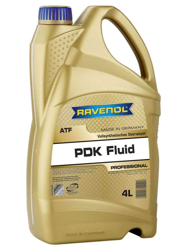 Трансмиссионное масло RAVENOL ATF PDK Fluid (4л) купить на OZON по ...