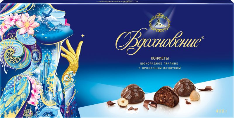 Конфеты ВДОХНОВЕНИЕ, 400г - купить с доставкой по выгодным ценам в ...