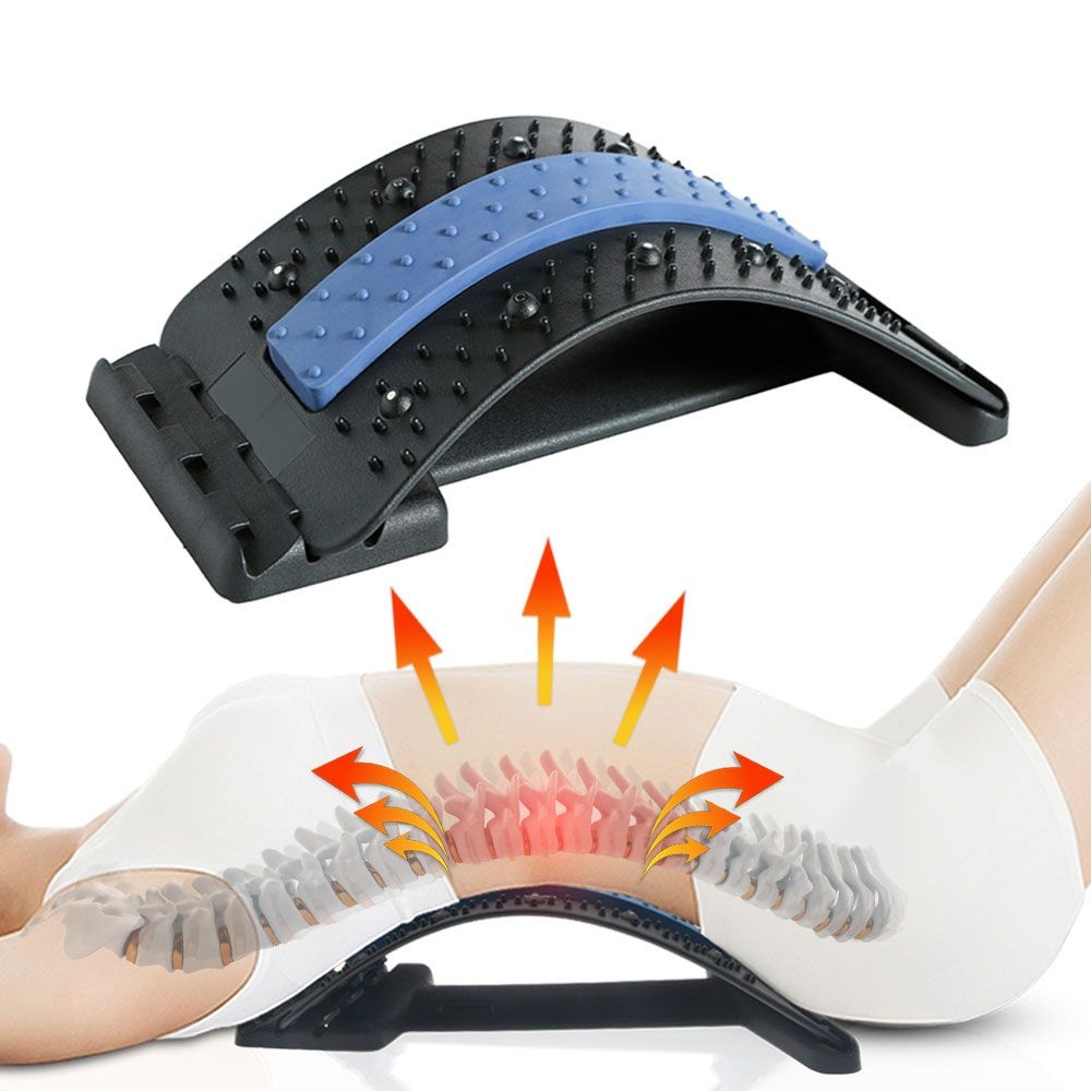 Мостик для спины / Тренажер для спины и позвоночника / Массажный мостик ...