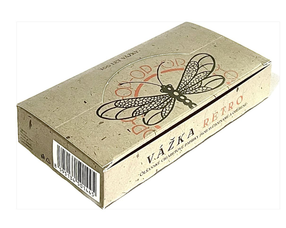 Бумага для самокруток VAZKA Retro разноцветные упаковки, 1 блок (25 ...
