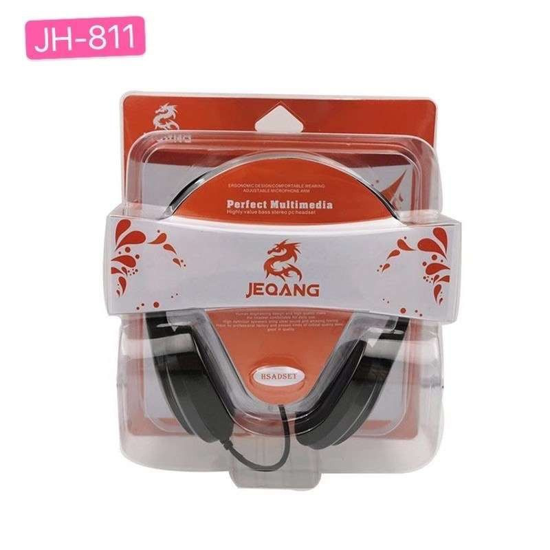 Игровые наушники Jeqang JH-811, черный - купить по доступной цене в интернет-магазине OZON ...