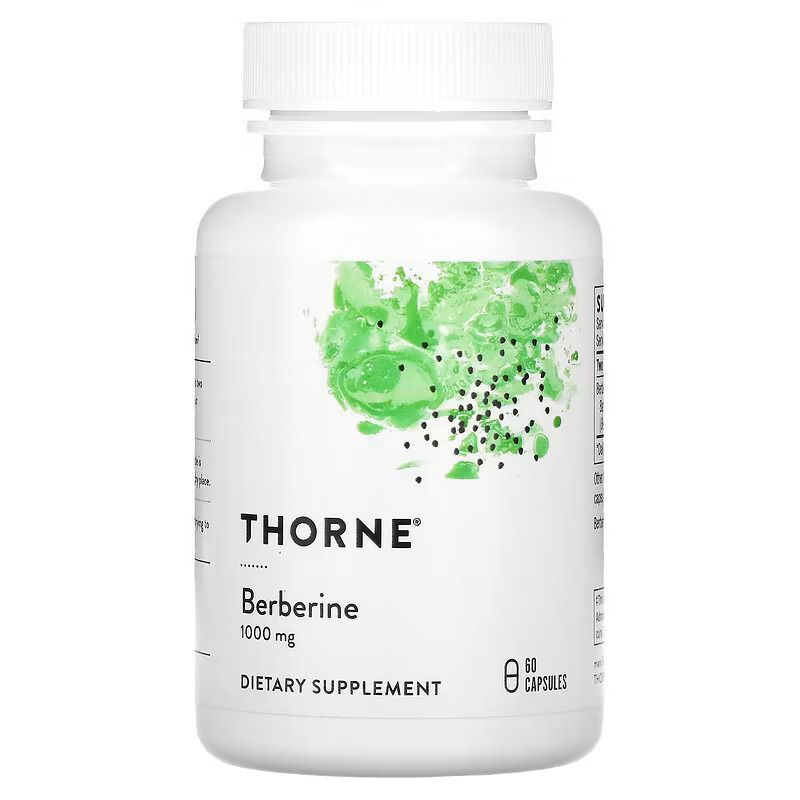 Thorne, берберин-500, 60 капсул - купить с доставкой по выгодным ценам ...