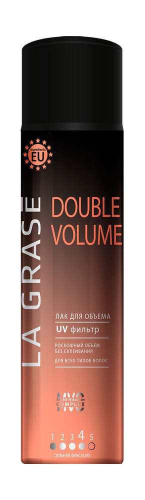 LA GRASE Лак для волос Double Volume, 75 мл - купить с доставкой по ...