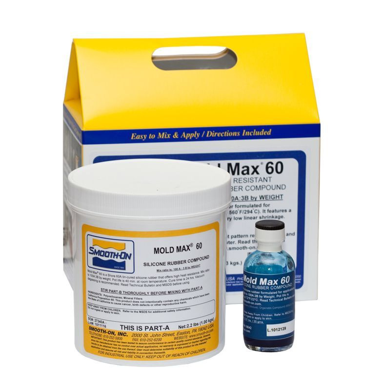 Mold Max 60 (A+B) 1,03 кг Силикон для изготовления форм для литья ...