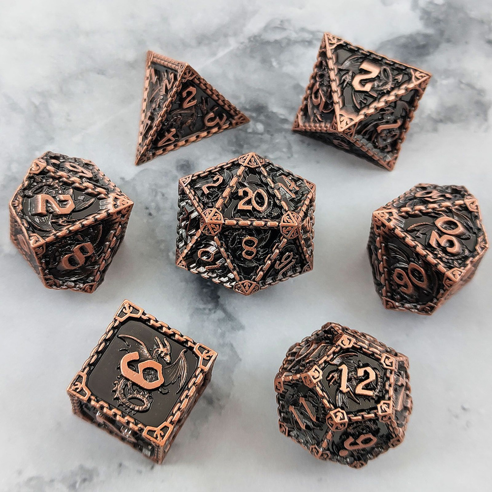 Dungeons & Dragons Dice 7 Dice для настольной ролевой игры DnD ...