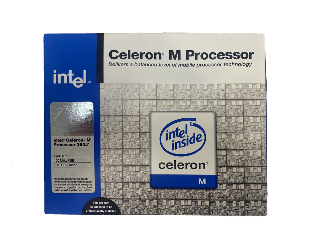 Процессор Intel Celeron, BOX (без кулера), 1 яд., 1.4 ГГц купить по ...