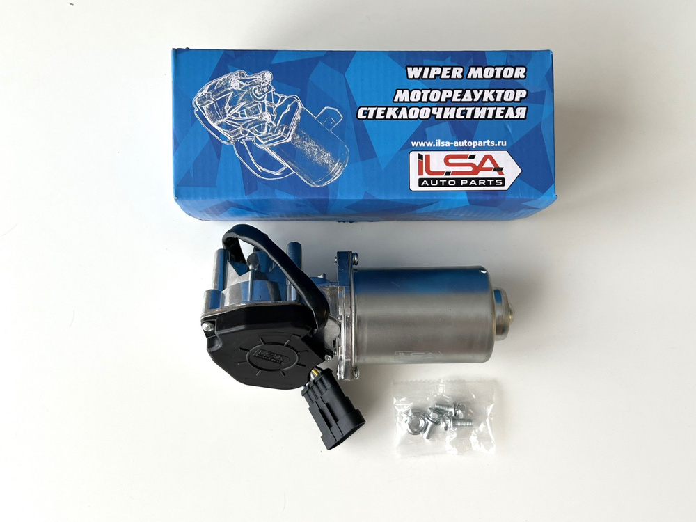 Моторедуктор стеклоочистителя "ILSA" ВАЗ LADA Kalina, Priora, Chevrоlet 10 мм) / LS0180 / 842 ...