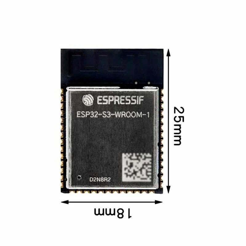 ESP32-S3-WROOM-1(N8R8), SMD, Встраиваемый Wi-Fi/Bluetooth модуль ...