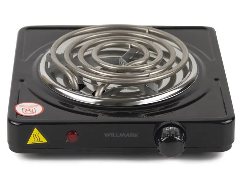 WILLMARK Электрическая настольная плита НS-115T, черный - купить с доставкой по выгодным ценам в ...