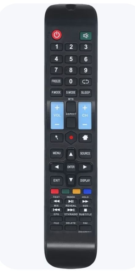 Пульт ДУ HUAYU Пульт 26A9-EDR01K11 для телевизора Telefunken/телефункен ...